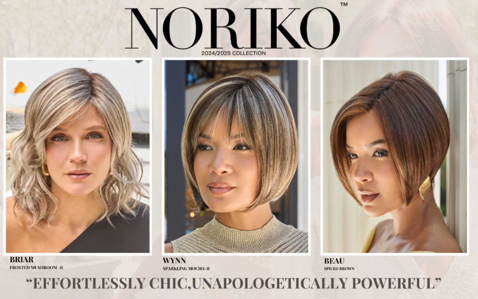 Noriko Website - Premium Wigs